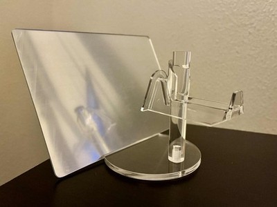 Singular Sunglasses Clear Acrylic Display Stand Holder and Mirror ...
