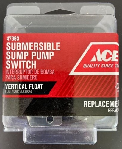 ACE 47393 / WAYNE 56395 SUMP PUMP REPLACEMENT SWITCH KIT FOR CDU, SPF ...