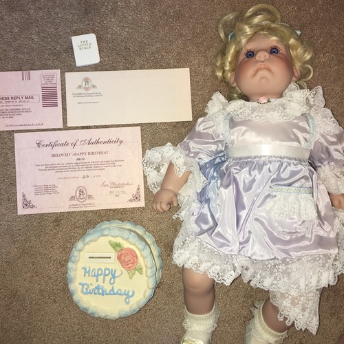 Doll BELOVED ~ " Happy Birthday BLUE" 616 /1000 THE LATE ARTIST LEE ...