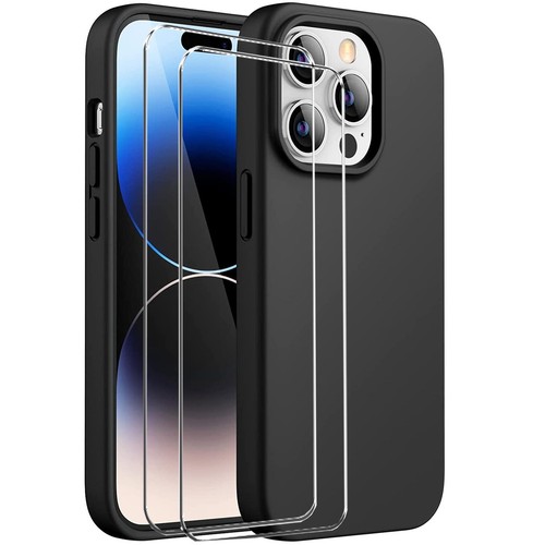 Housse De Protection En Verre 2 En 1 Pour Apple Iphone X Xs Slim TPU ...