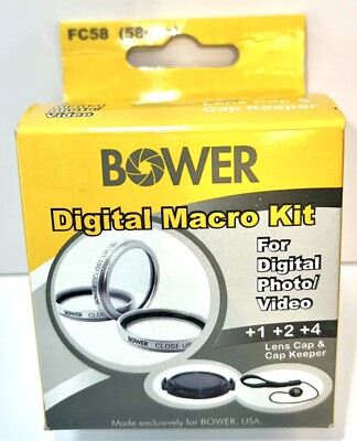 Camera Lenses, Digital Camera, Camera, 58mm Digital Macro Kit By Bower ...
