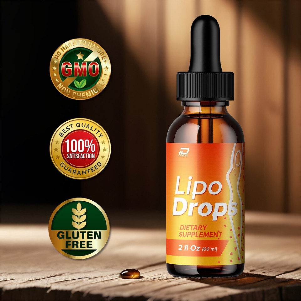 (5 Pack) Lipo Drops – LipoDrops Extra Strength All Natural Healthy ...