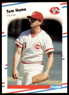 1988 Fleer Tom Hume Cincinnati Reds #236 | eBay