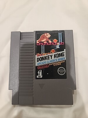 The Original Donkey Kong (NES, 1986) Arcade Classics Series | Authentic ...
