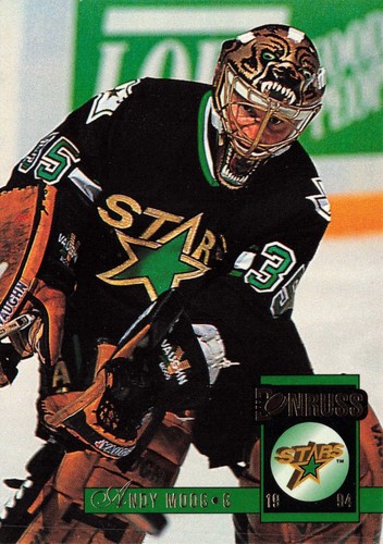 Andy Moog 1993-94 Donruss #87 Dallas Stars | eBay