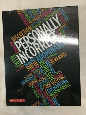 Personally Incorrect - Party Card Game Basic pack | eBay