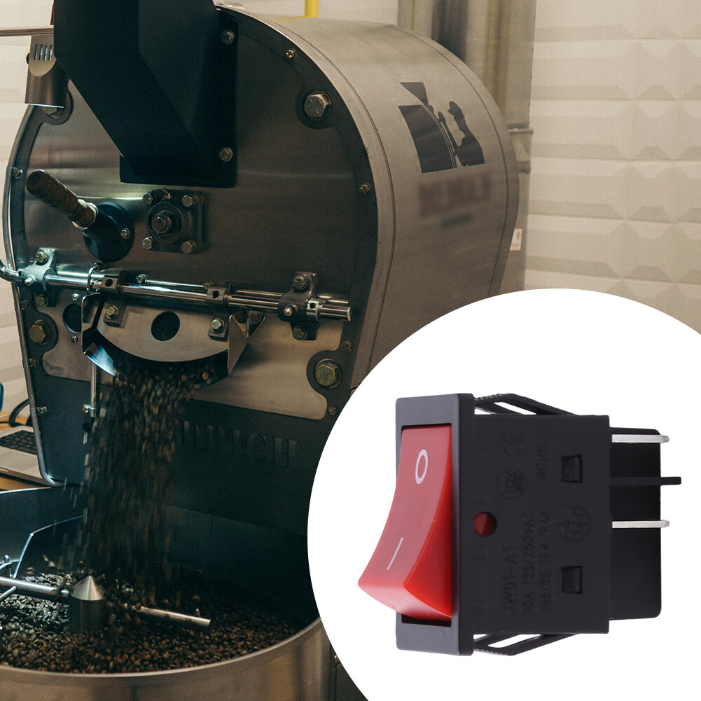 GS11021-01 Push Button Switch 4 Pin AC125/250V 30A ON/OFF Toggle Rocker ...