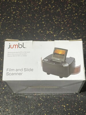 Jumbl Film And Slide Scanner 35mm 5 Mega Pixel Sensor Film Holder Card ...