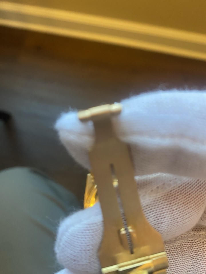 Rolex 18038 Day Date President 18K Yellow Gold Birch Wood Dial Serviced ...