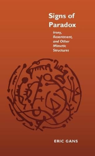 Eric Gans Signs of Paradox (Relié) 9780804727693 | eBay