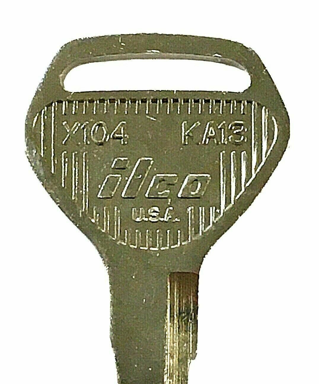 X104 KA13 KAW4 KW11 KA19 KW14 Key Blank for Hyundai Motorcycles Various ...