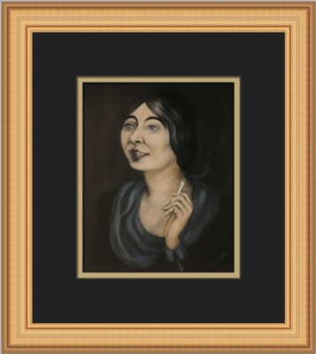 Peggy Bacon Portrait of Edith Halpert Custom Framed Print | eBay