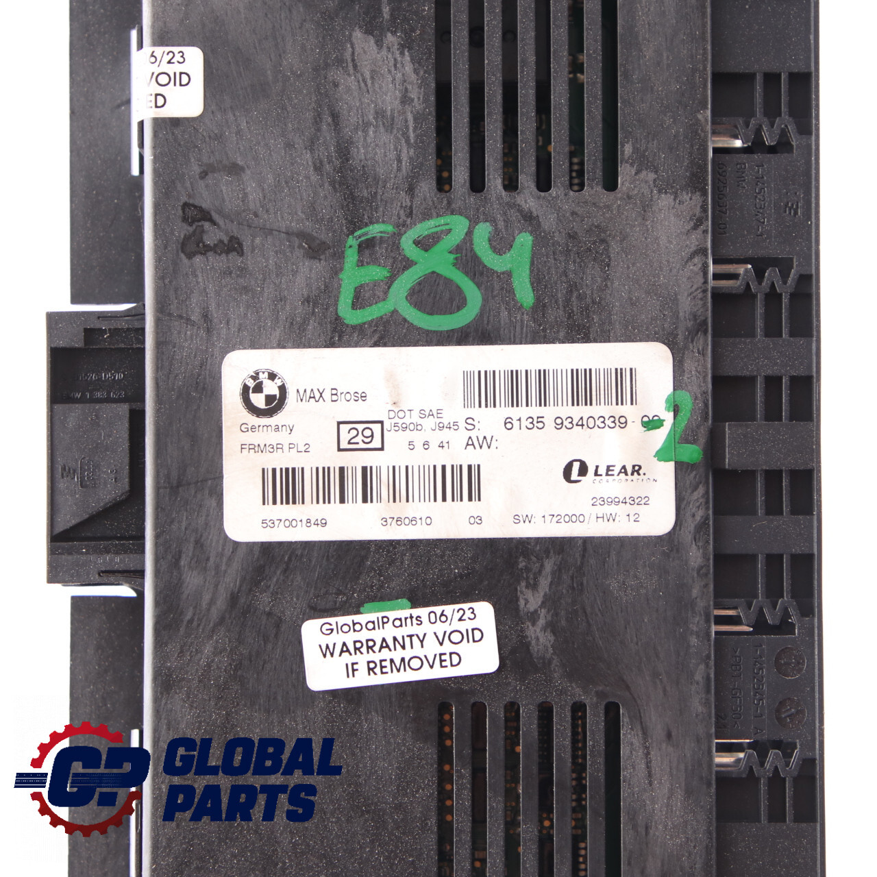 BMW X1 E84 Max Brose Footwell Light Module Control Unit ECU FRM3R PL2 ...