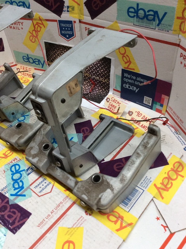 HUNTER R611 * ALIGNMENT SENSOR MOUNTING BRACKET (SET) * WITH WIRES ...