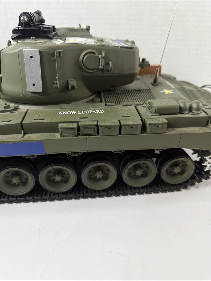 Heng Long Snow Leopard Tank 1/16 Scale Radio Control Battle Smoking ...