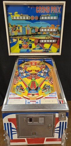 Refurbished Grand Prix Pinball Machine - 1976 Williams | eBay