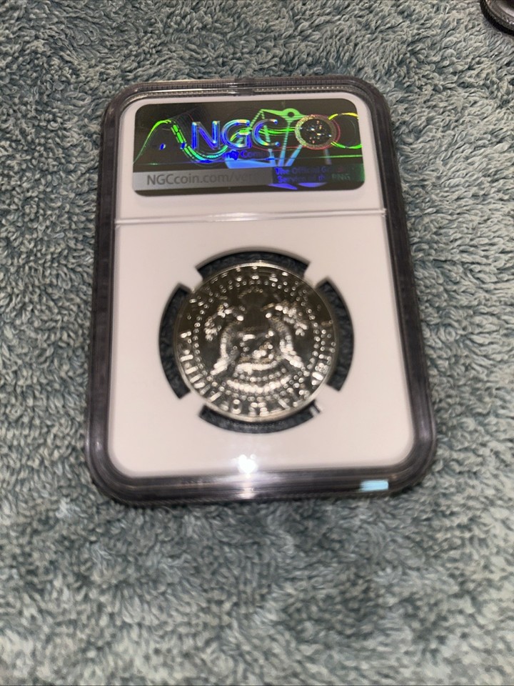 1964 NGC PF67PROOF SILVER KENNEDY ACCENT HAIR HALF JFK COIN 50c ...