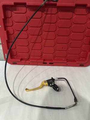 03-08 Ltz400 Dvx400 Kfx400 ASV Clutch Lever Perch Assembly Cables | eBay