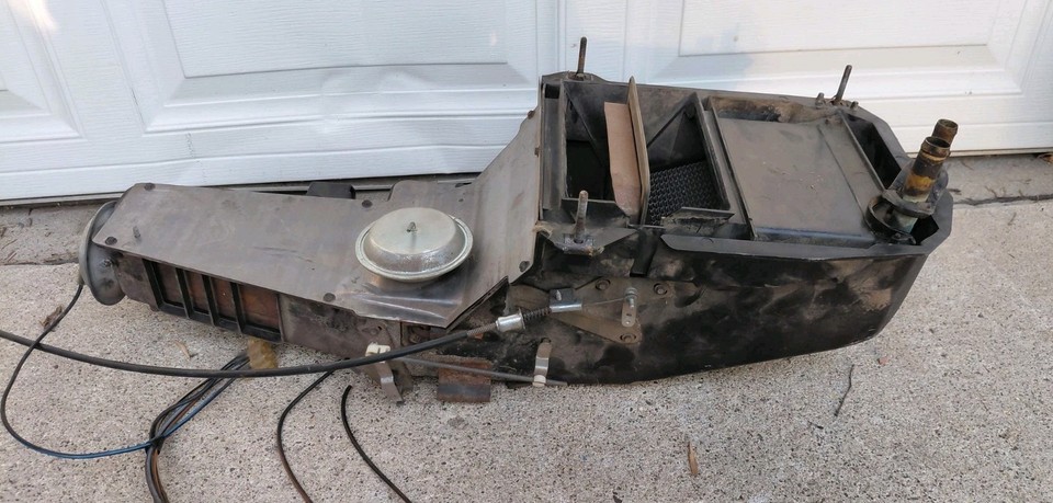 73-87 CHEVY TRUCK HEATER CORE BOX ASSEMBLY W/ AC UNDER DASH C10 K5 ...