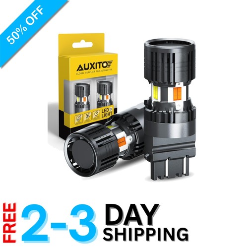 Ultra Bright 4000LM CANBUS 3157 Switchback LED Bulbs - Dual Color, 2 ...