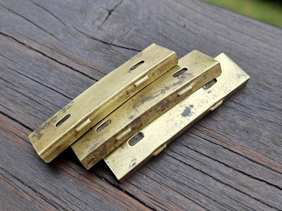 Original WWI Japanese type 30/38 Arisaka 6.5 mm Brass Stripper clips /3 ...