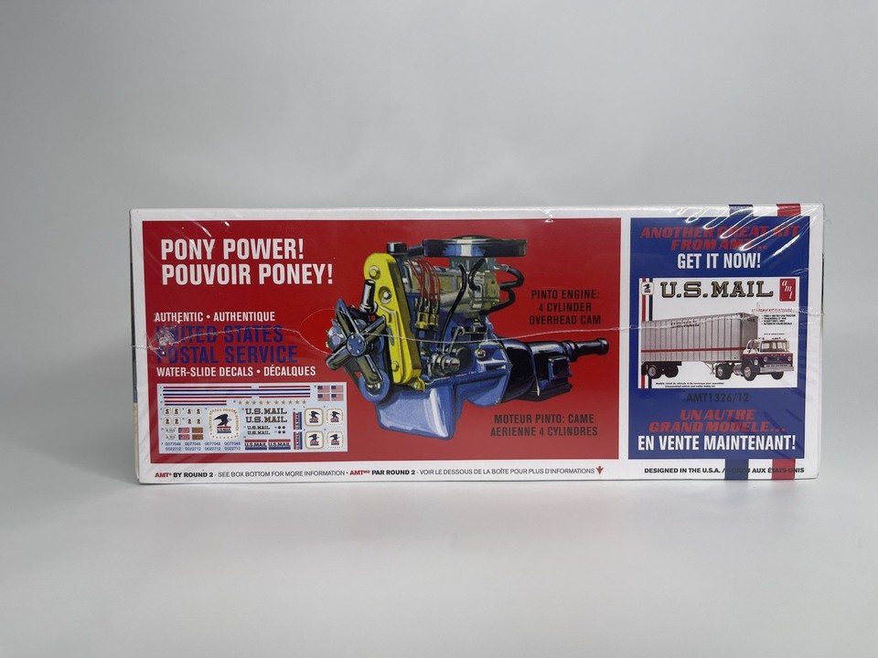 AMT US Mail 1977 Ford Pinto 1/25 Model Kit 1350-NEW | eBay