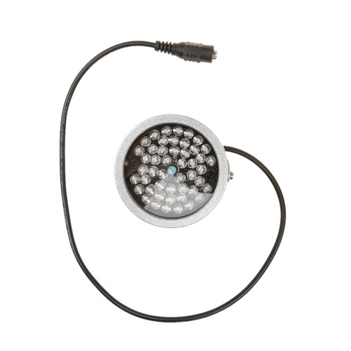 48LED Camera Night Vision Fill Light IR Infrared Illuminator Light 12V ...