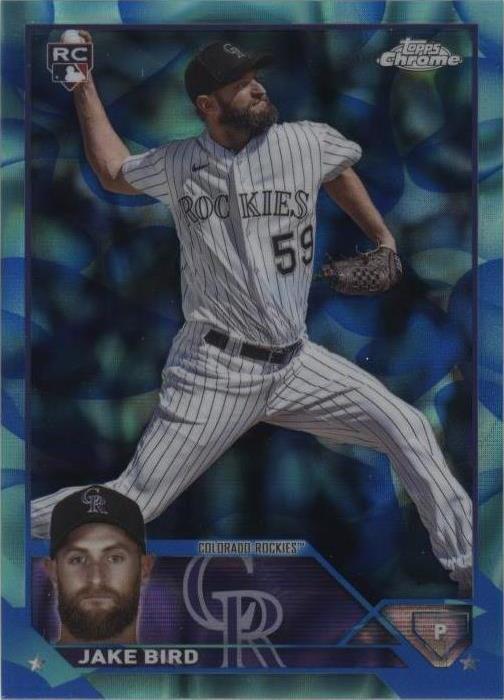 2023 Topps Chrome Update Series - Jake Bird #USC27 Aqua & Blue Lava ...