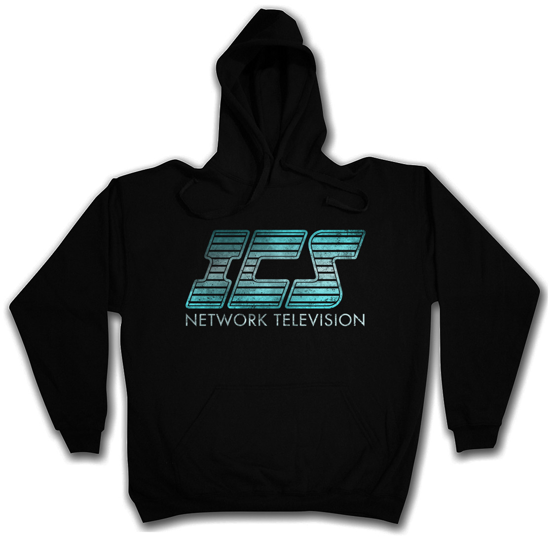ICS HOODIE Running Network Television Man Science Fiction Night Of The ...