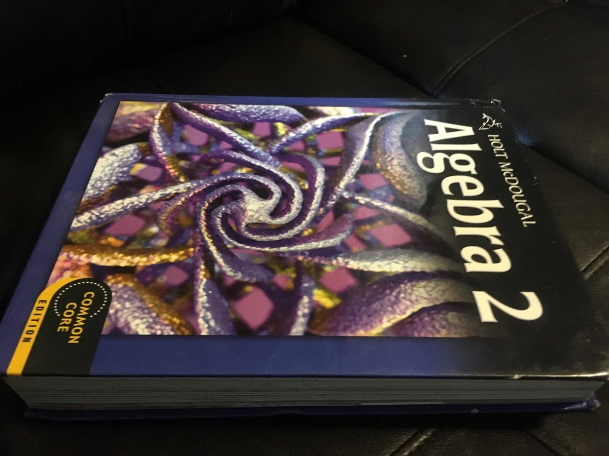 Algebra 2 Textbook Holt