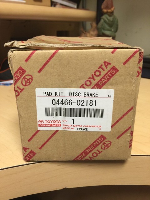 0446602181 Genuine Toyota Pad Kit Disc Brake Rear 04466-02181 for sale ...