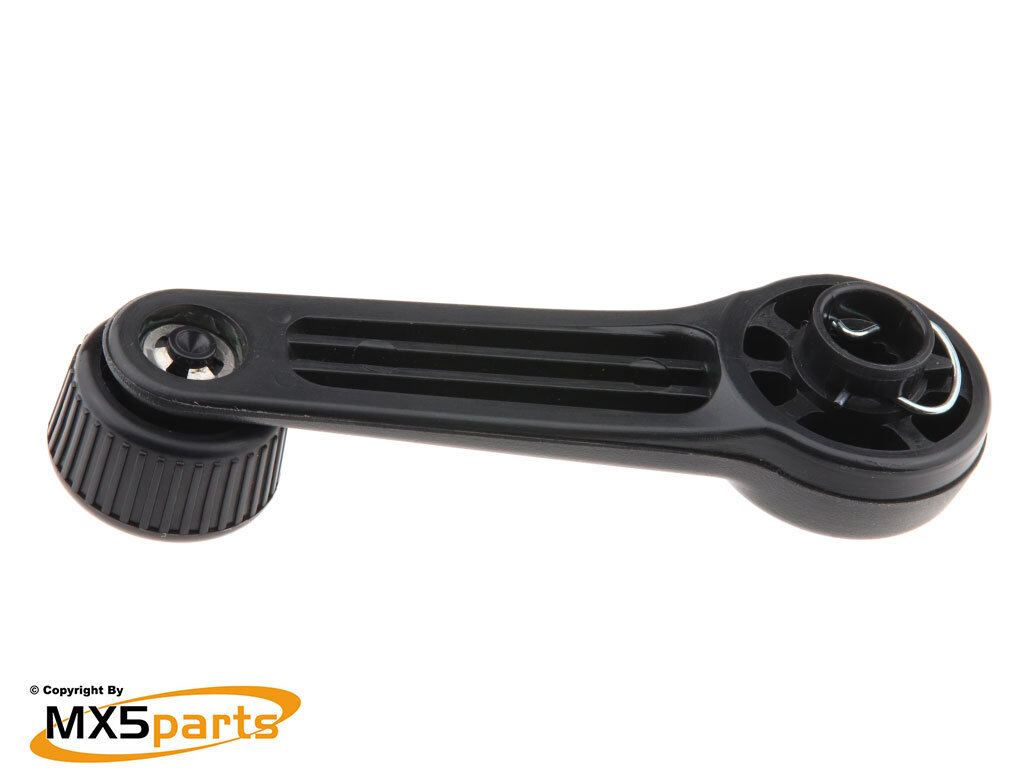 MX5 Manual Door Window Winder Handle & Clip Genuine Mazda MX-5 Mk1 Mk2 ...