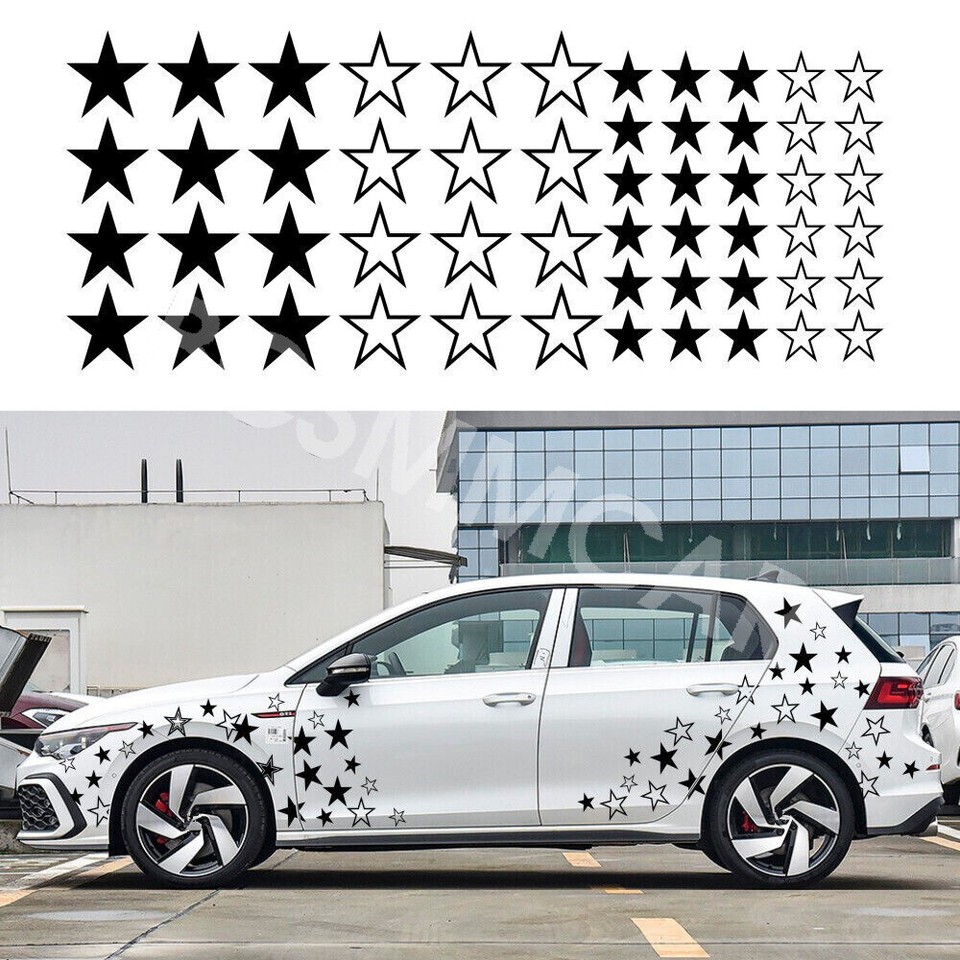Car Stickers Star Graphic DIY Decoration Decals PVC Waterproof ...
