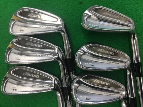 Mizuno MP-58 Irons #5-9,Pw(6Clubs)/NSPRO 1050GH/Flex:Stiff/ Iron set | eBay