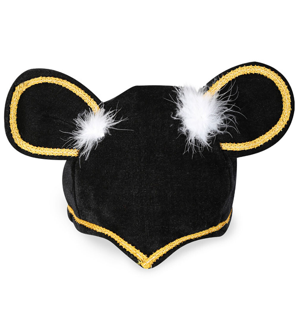 Maus Mäuse Hut Kappe Schwarz Halloween Fasching Karneval Party Cosplay ...