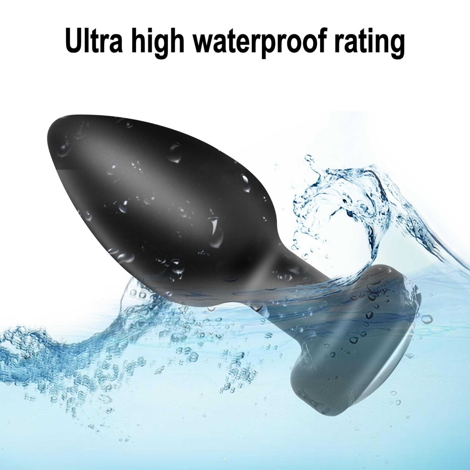 Remote Anal Bead Butt Plug Vibrator Male Prostate Massager Sex Toys for ...