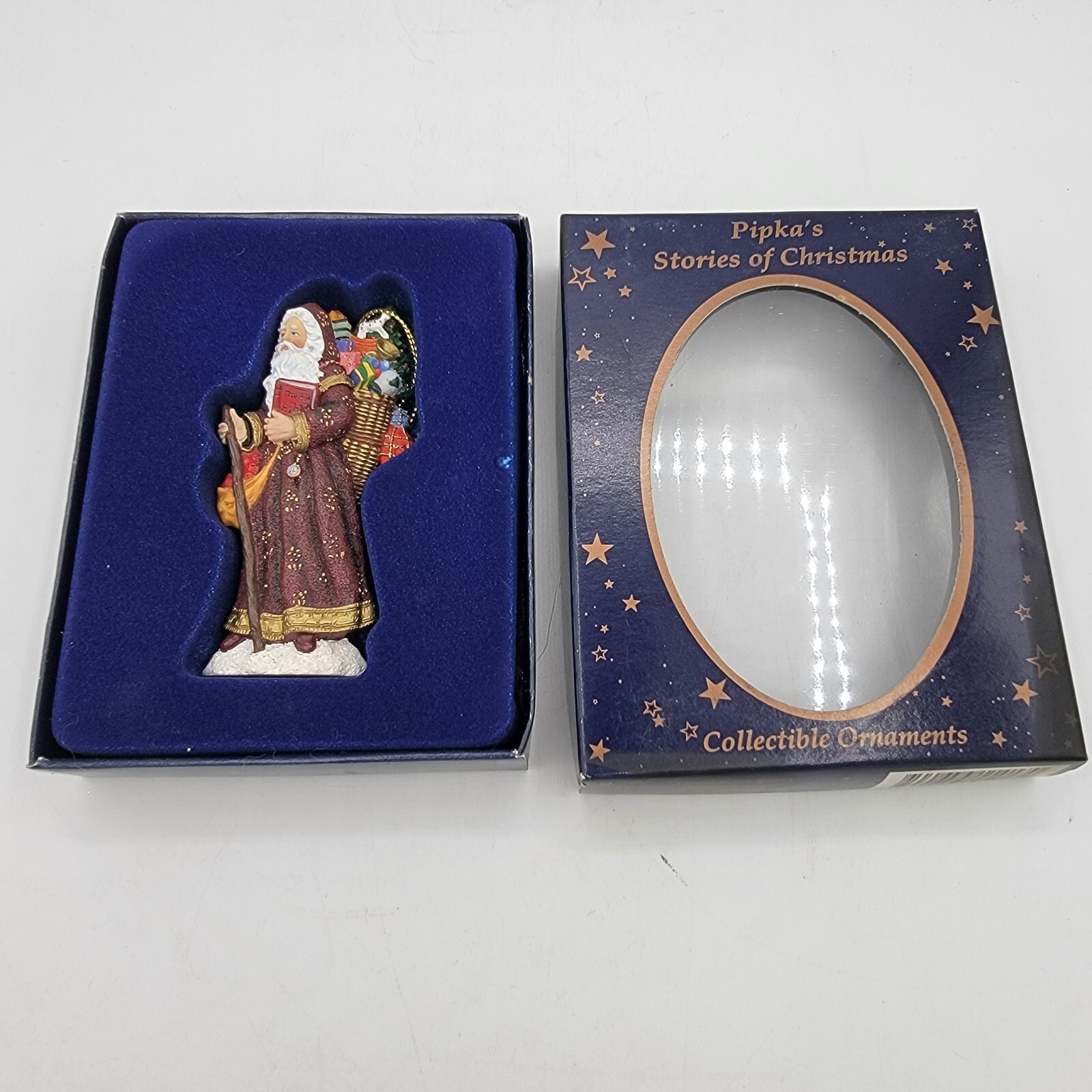Pipka's Stories of Christmas Ornament "Good News Santa" 11417 Original ...