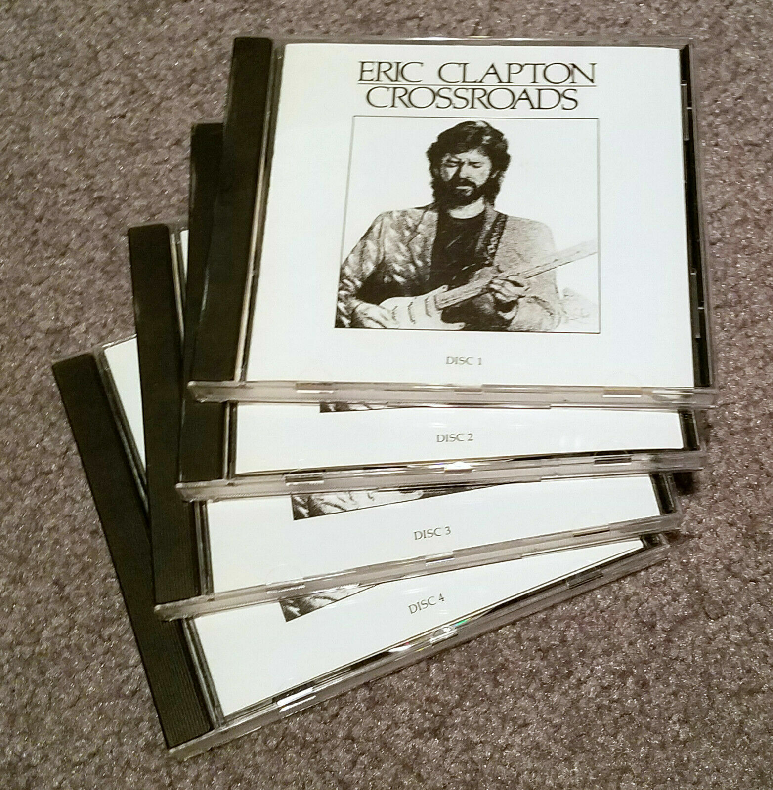 Crossroads by Eric Clapton (CD, 1988, 4 Discs, Polydor) 4 CD Set ...