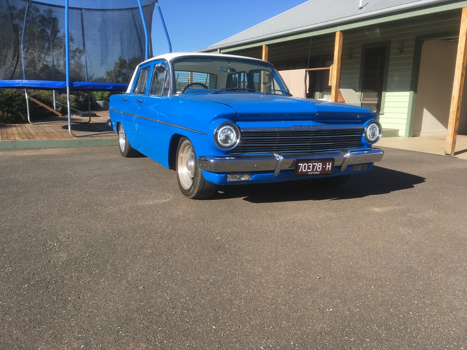 JTX 7" LED CHROME Headlights White Suzuki Sierra SJ80 SJ80V LJ80 ...