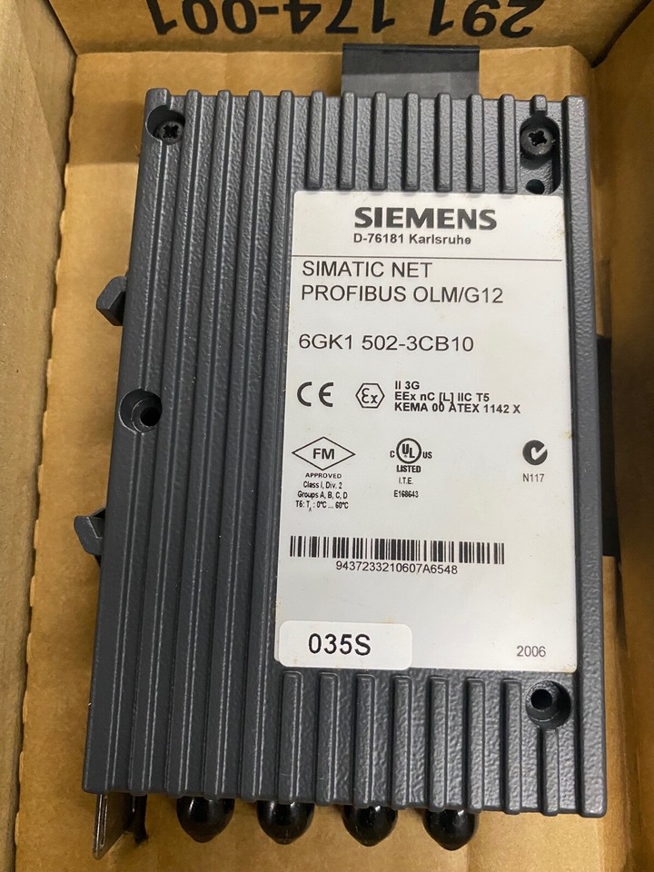 SIEMENS 6GK1502-3CB10 PROFIBUS OLM/G12 Optical Link Module NEW | eBay