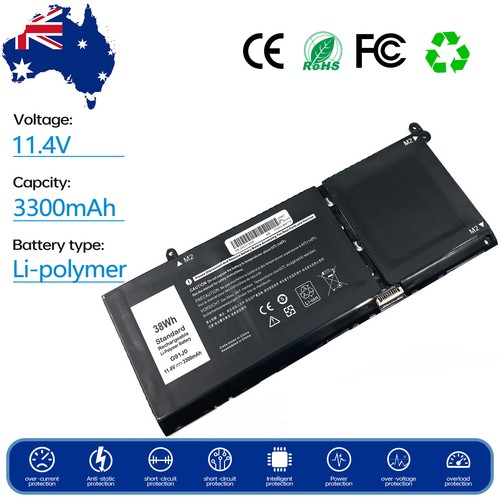 G91J0 Laptop Battery for Dell Inspiron 4NDW9 927N5 5410()FH3K2 P112F ...