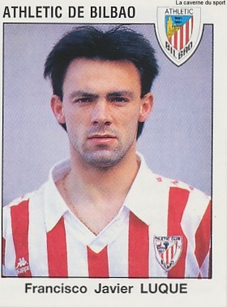 N°054 FRANCISCO JAVIER LUQUE ATHLETIC BILBAO CROMO STICKER PANINI LIGA 1994 | eBay
