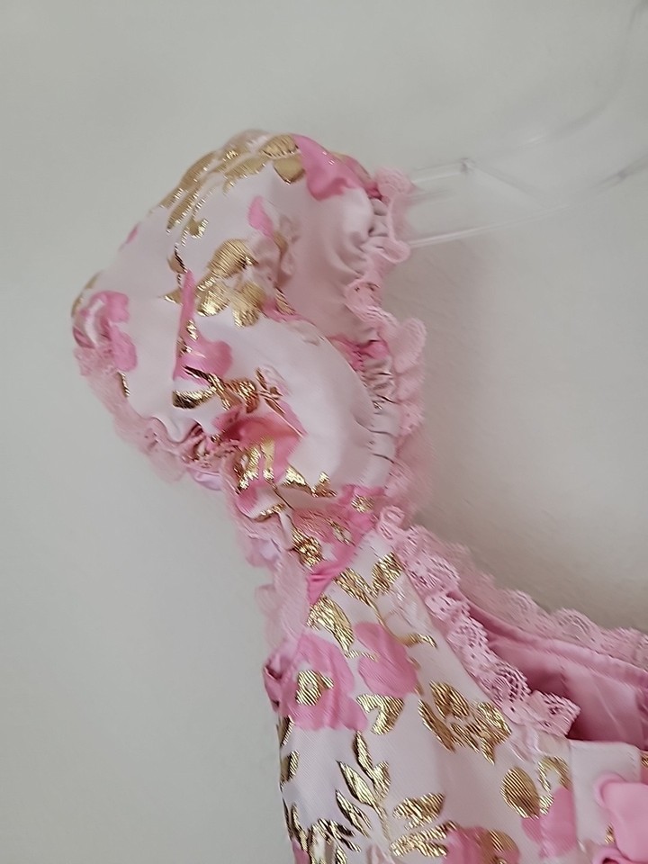 dolls kill sugar thrillz dress Ruling Your Heart Pink Bows Off Shoulder ...