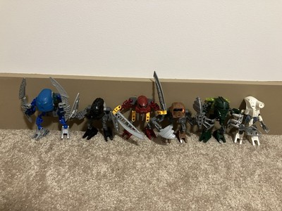 Lego Bionicle lot Voya Nui Matoran Collection Balta Dalu Kazi Garan ...