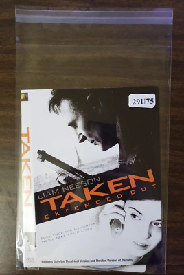 Taken (Extended Cut, DVD, 2008) NO DVD CASE 24543553526| eBay