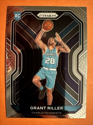 2020-21 PANINI PRIZM #295 GRANT RILLER RC ROOKIE CHARLOTTE HORNETS ...