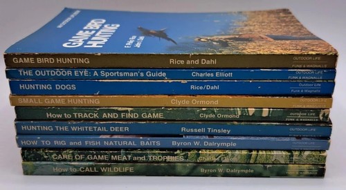 Vintage Lot of 9 - AN OUTDOOR LIFE BOOK - Sportsman Hunting Fishing ...