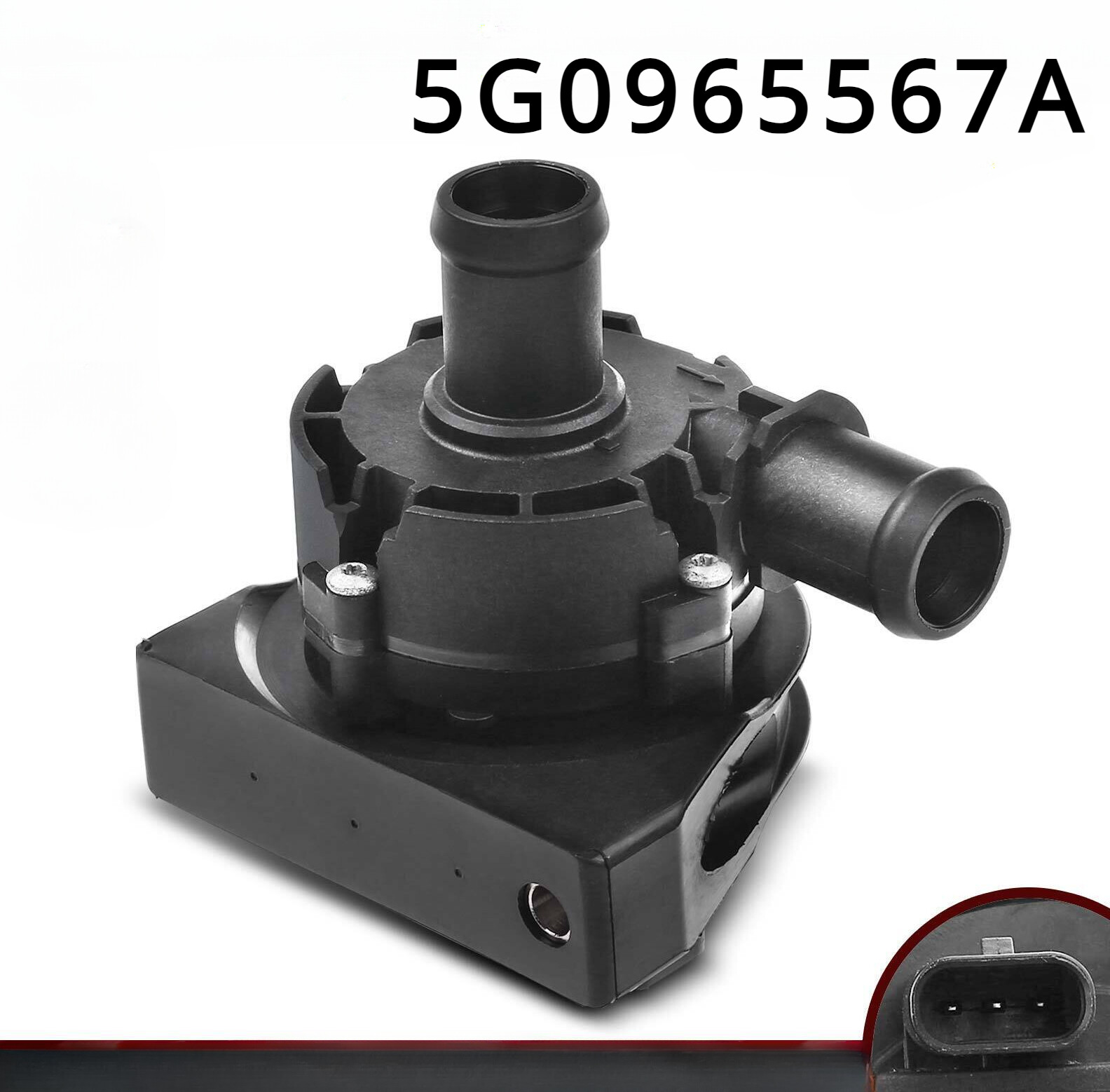 1 Pc Auxiliary Water Pump 2Q0965567 5G0965567A For Volkswagen Jetta 1 ...