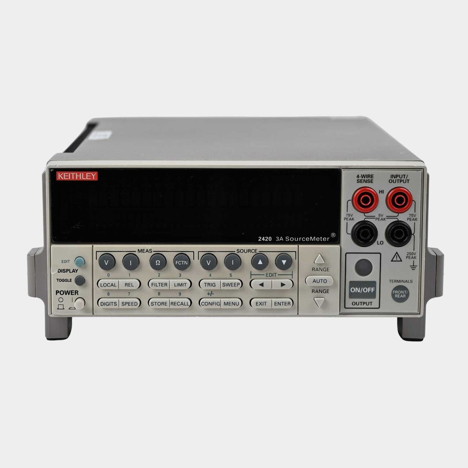 Keithley 2420 (2400 Family) High Current Sourcemeter SMU 60V 3A 60W ...