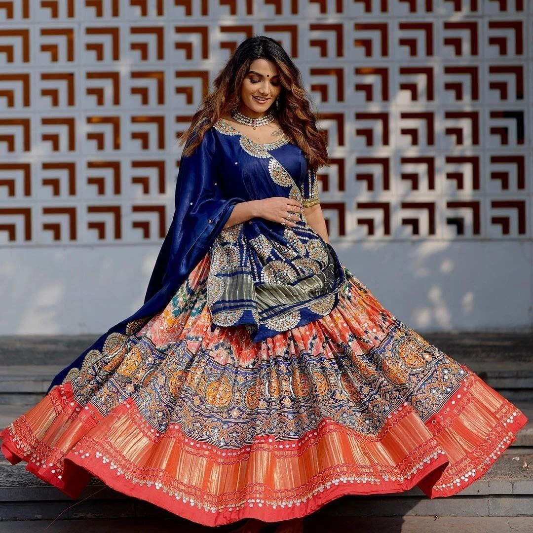 Traditional Chaniya Choli For Navratri